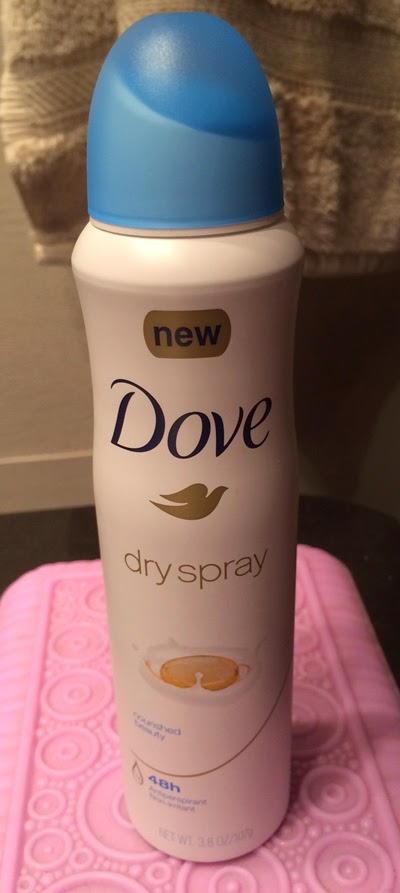 Beauty Test Dummies: Dove Dry Spray