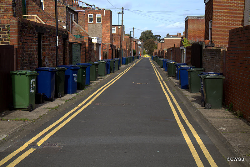 Newcastle upon Tyne and Northumberland Daily Photo: a back lane in ...