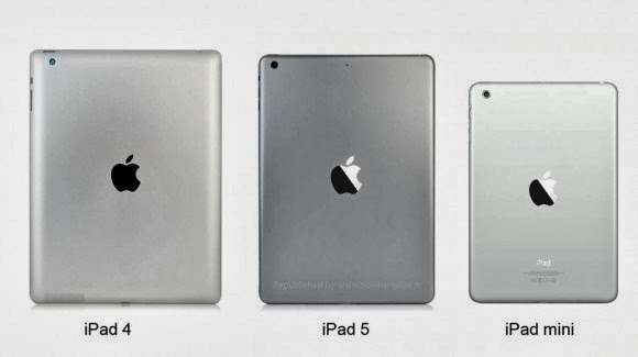 Bentuk dan Ukuran iPad 5 Telah Muncul - Didno76.com