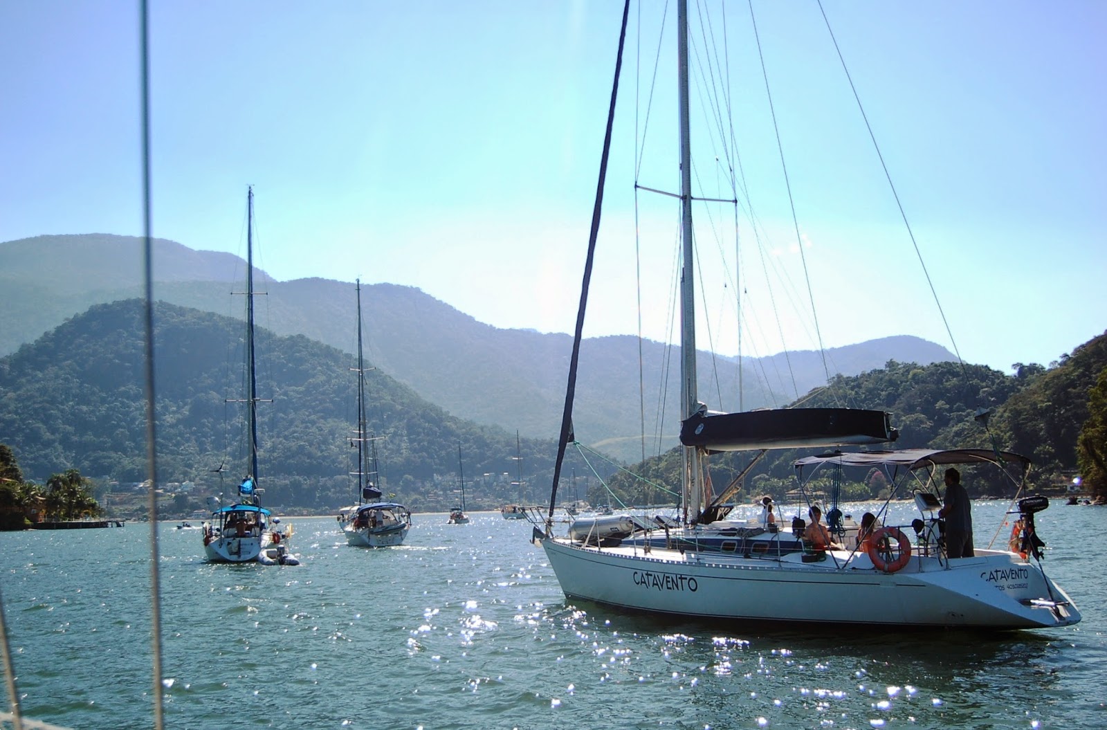 Veleiro Jazz 4: CCV - De Praia Grande a Quitinguara