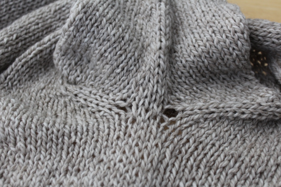 Knitting the Top-Down Raglan Cardigan, Part Three