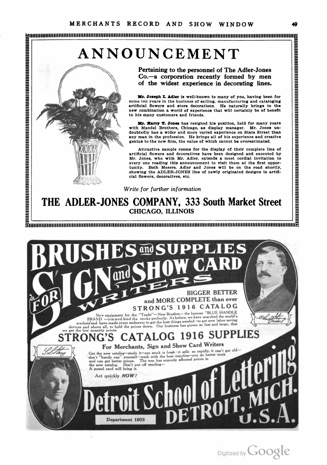 Tenth Letter of the Alphabet: Lettering: Charles J. Strong and the ...