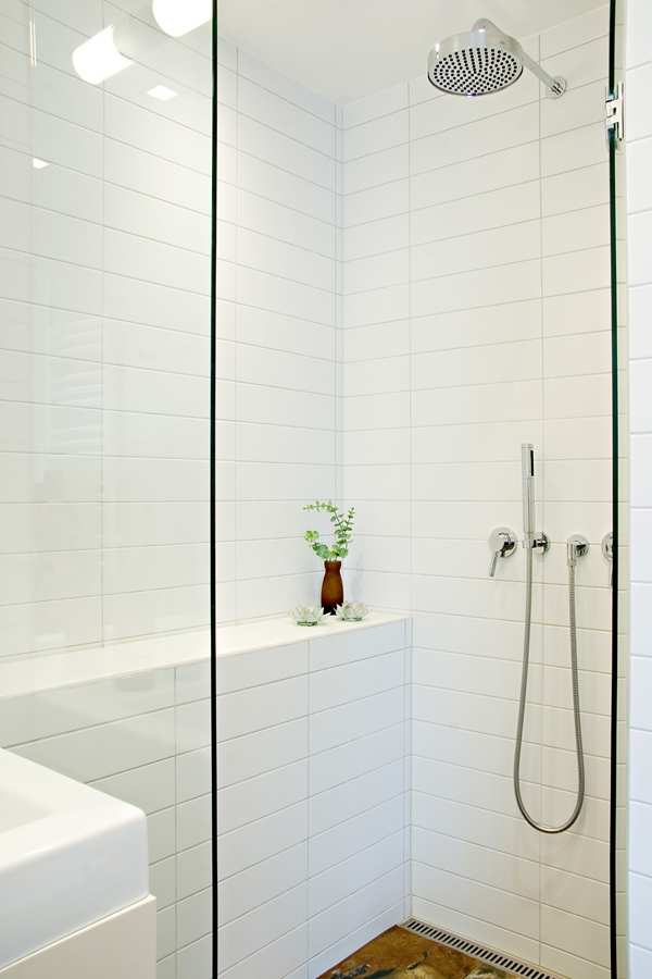 studio karin: INFÄLLD SPEGEL OCH DUSCHVÄGG I GLAS - BRA FÖR ETT LITET ...