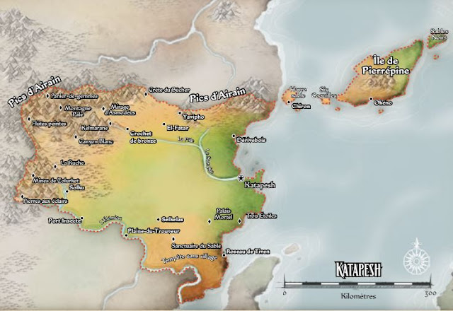 The region of Masir, introduction to the campaign Legacy of Fire