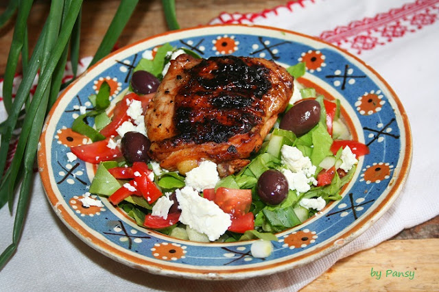 Pansy 's recipes - Retetele Panselutei: Pui la gratar cu sos barbeque ...