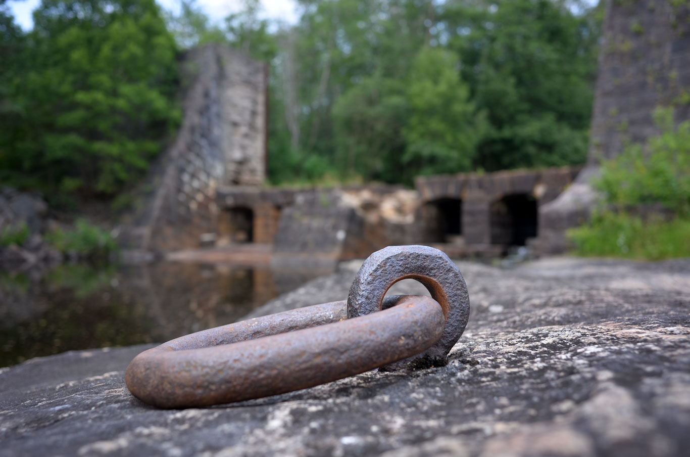 Döda fallet utmed Ätran vid Yngered