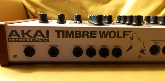 MATRIXSYNTH: Akai Timber Wolf analog synth