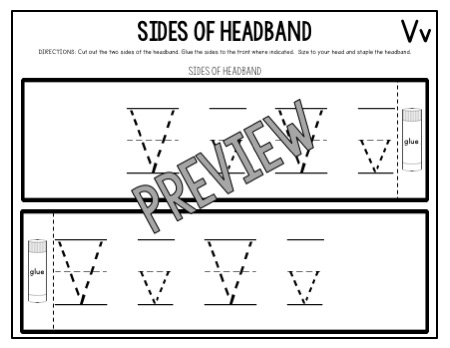 Emily Jane Creates: CROWN HEADBANDS-Alphabet, Blends, Digraphs, Magic e ...