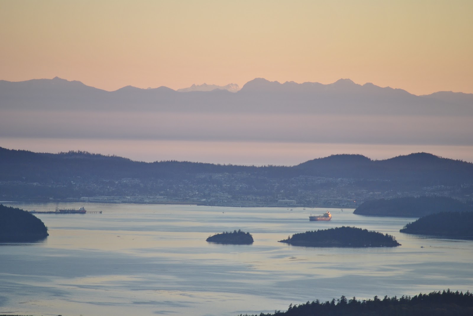 The Kuipers: Sunset at Samish Overlook