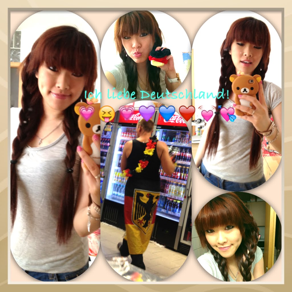 Germany running towards the direction of victory