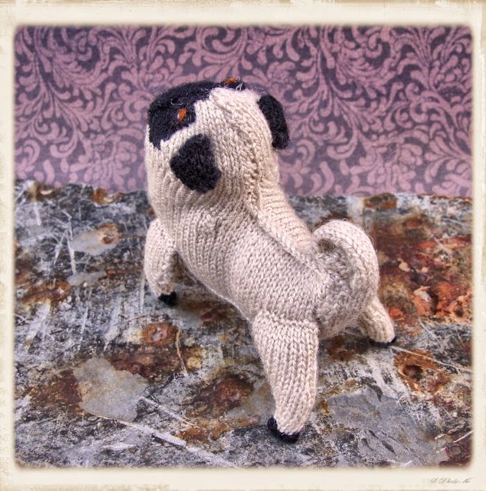 Bead Knitter Gallery: Pug
