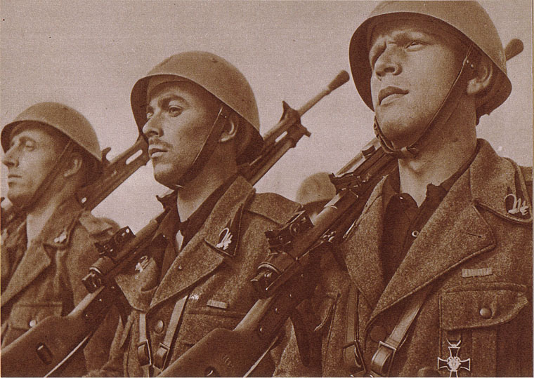 LOS CAMISAS NEGRAS DE LA MVSN