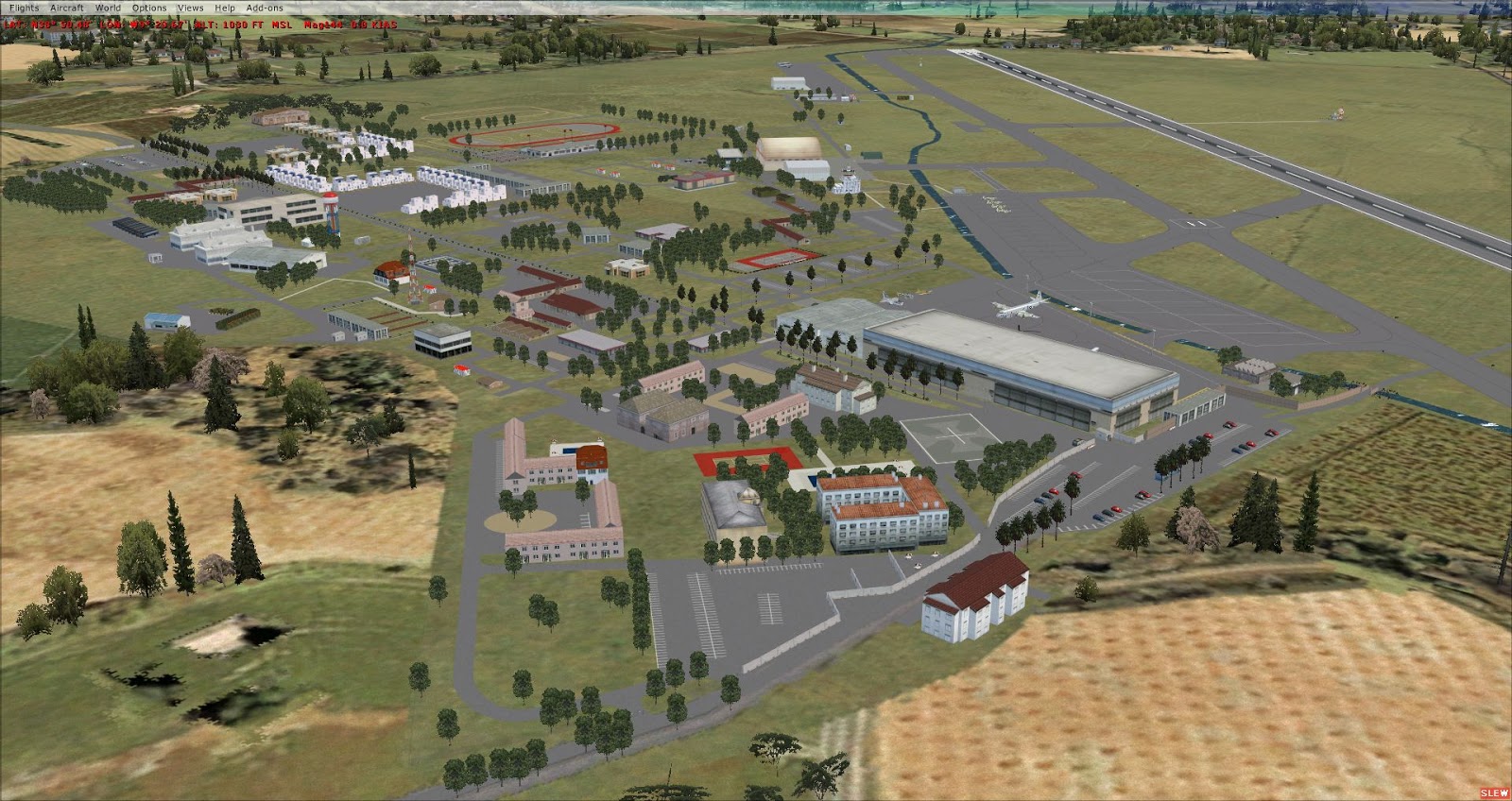 FS PORTUGAL SCENERY: BASE AÉREA Nº 1 (SINTRA) - LPST