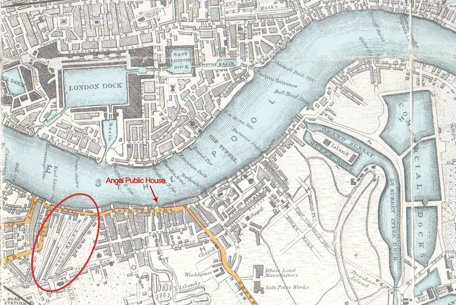 A Rotherhithe Blog: Ropewalks in Rotherhithe and Bermondsey in the 1800s.