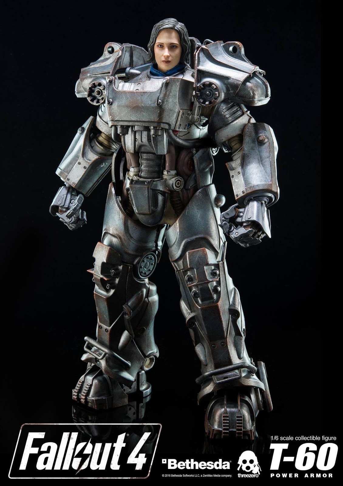 Toyhaven Threezero 1 6th Scale Fallout 4 T 60 Power Armor 14 5 Inch