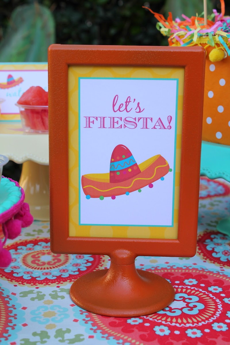 Kid-friendly Fiesta + FREE printables! - LAURA'S little PARTY