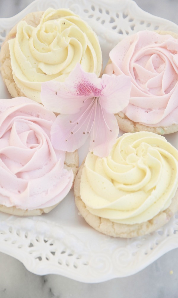 Pink Piccadilly Pastries: French Vanilla Cake Mix Cookies with ...