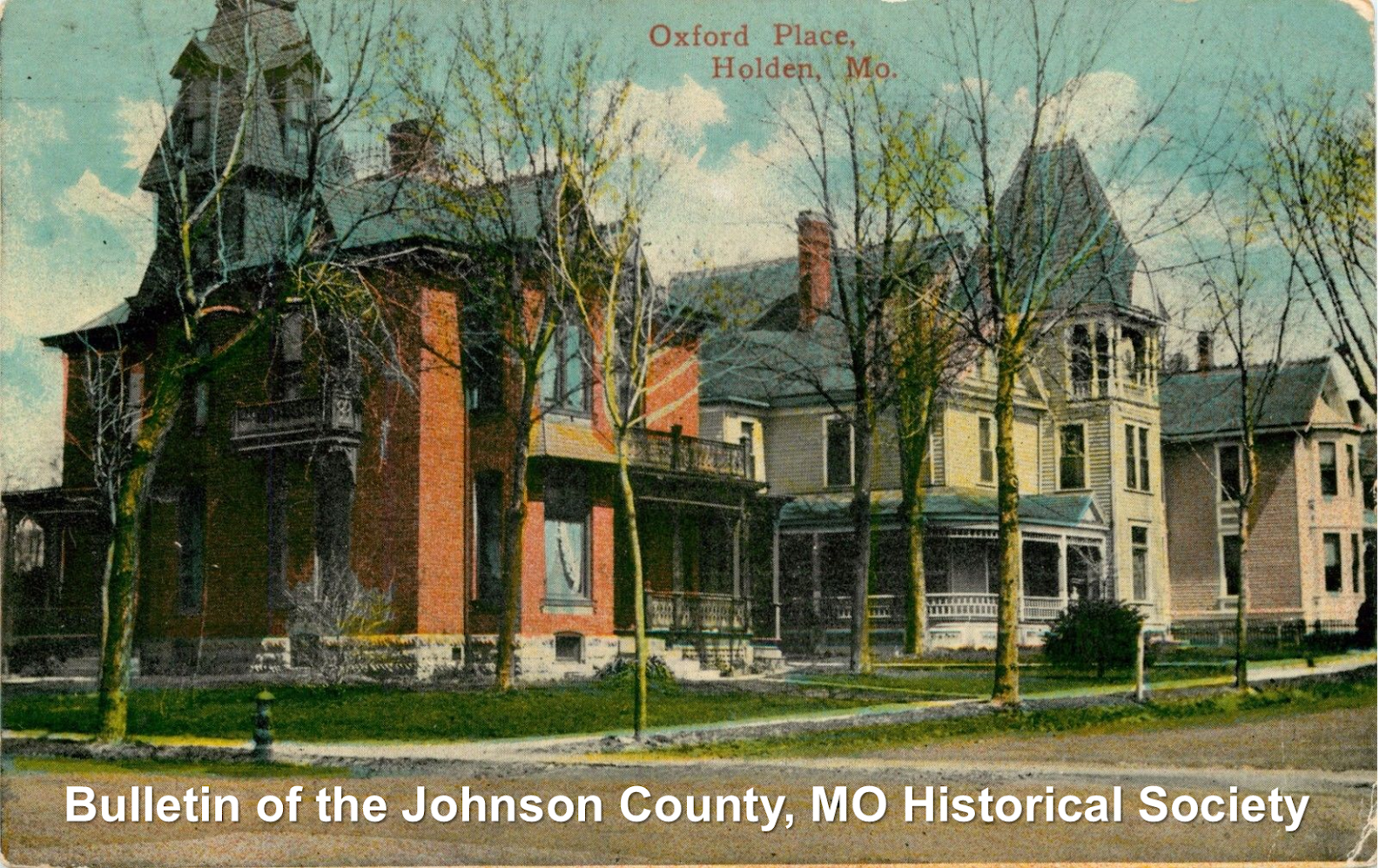 SHOW ME - Johnson County - West Central Missouri History: 2018 / Spring ...