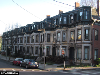 TheMBTADog: Cedar Street Marble Row Houses
