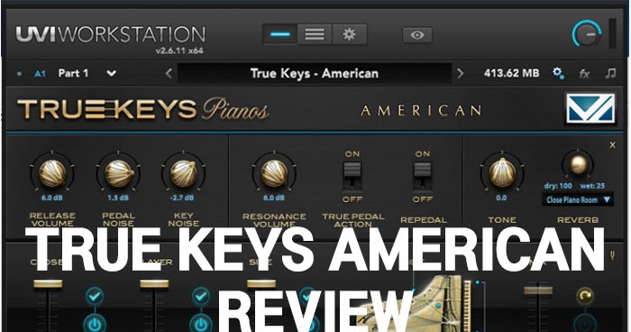 VI Labs True Keys American review(트루 키즈 피아노 가상악기 리뷰/추천) - Keunyoung Song