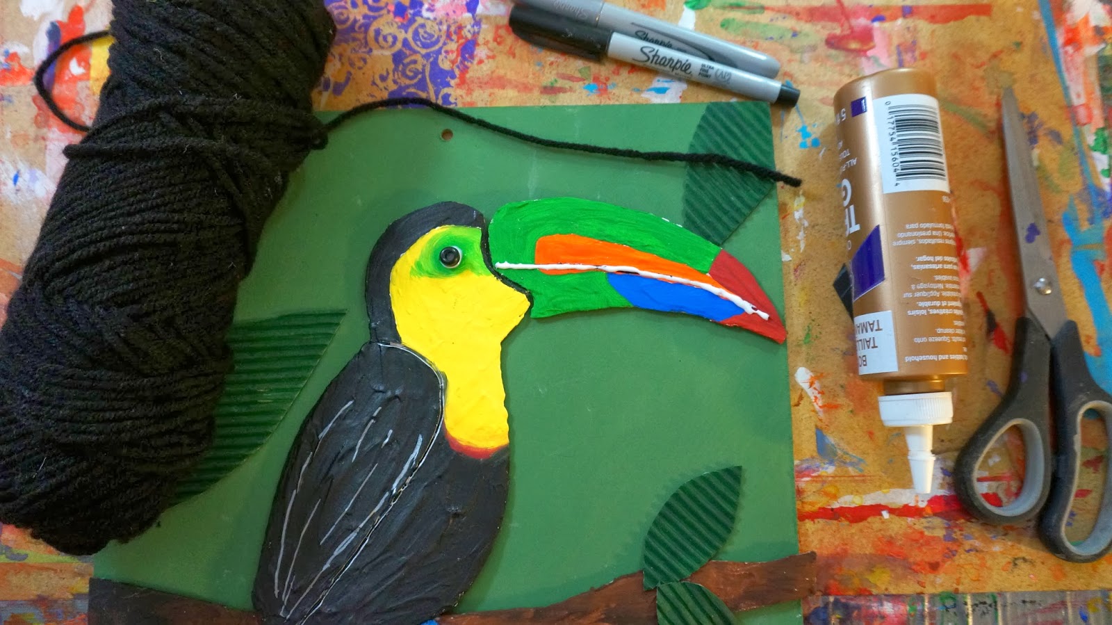 that artist woman: Toucan Portraits