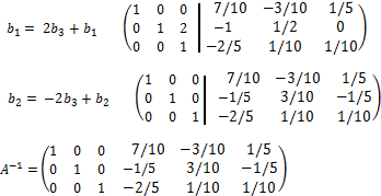 Matriks: Invers Matriks Metode Adjoint dan Operasi Baris Elementer