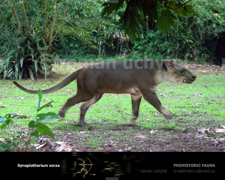 Escenarios prehistóricos: Synoplotherium
