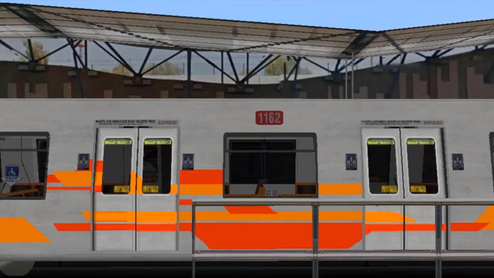 OpenBVE Chile: Metro: Trenes Ferreos