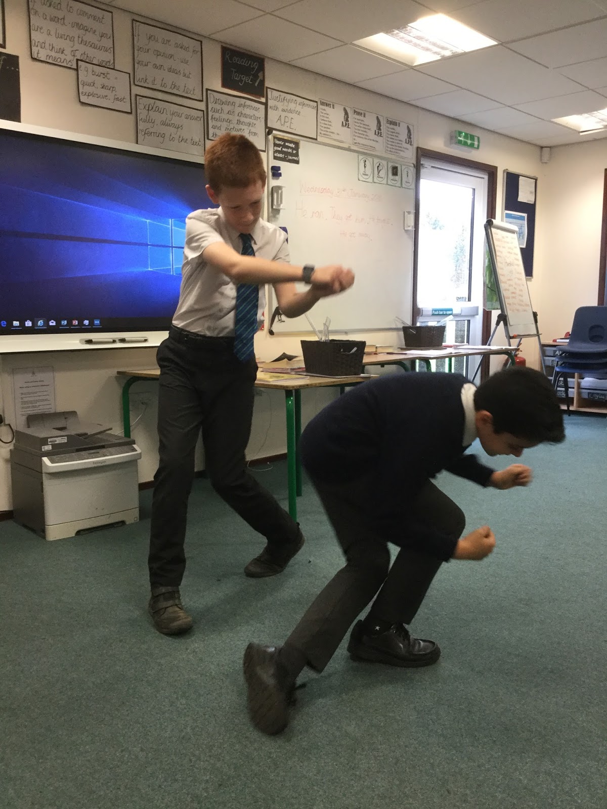 Windhill21: Drama - slow motion fight scene