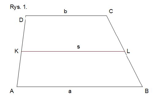 Okruchy matematyki: Trapezy - własności - zadania