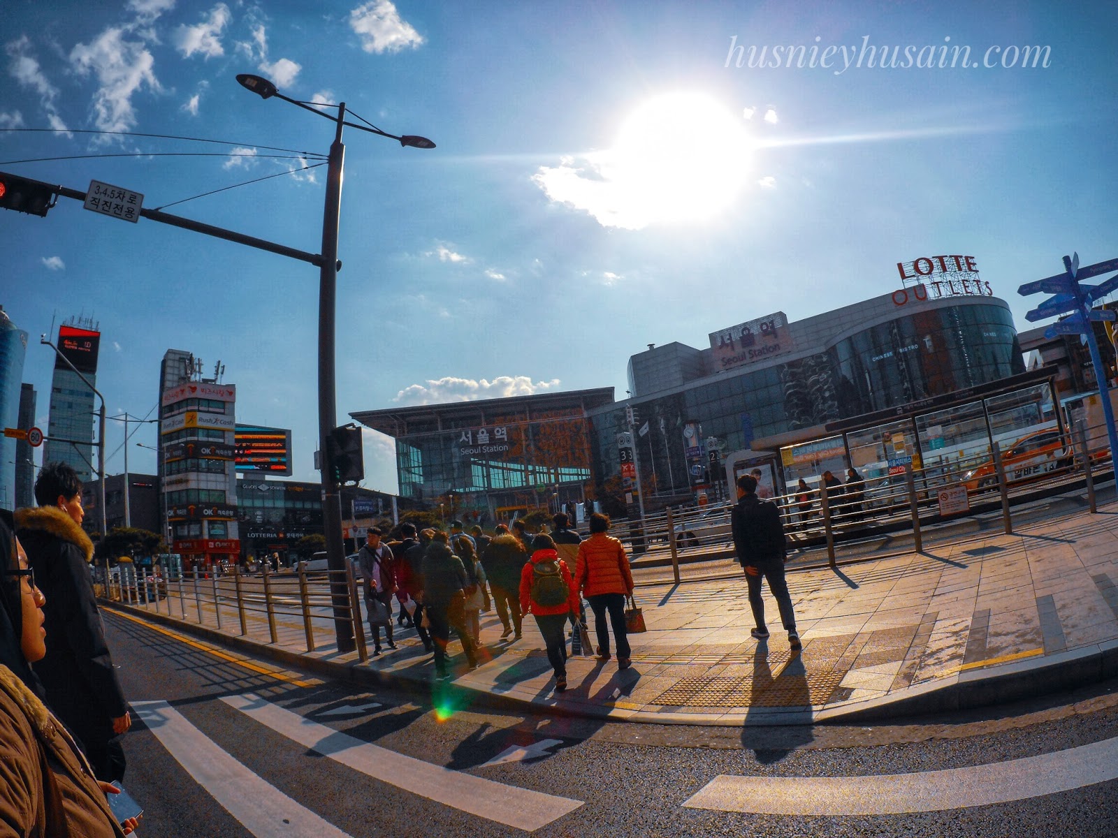 Cara Menaiki Bas di Bandar Seoul / Busan, South Korea - Husniey Husain
