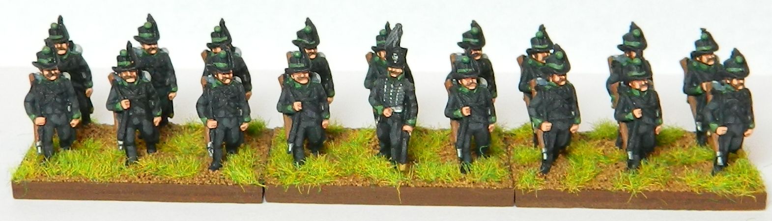 MacPhee's Miniature Men: Giant Commission -- More Brunswick Infantry