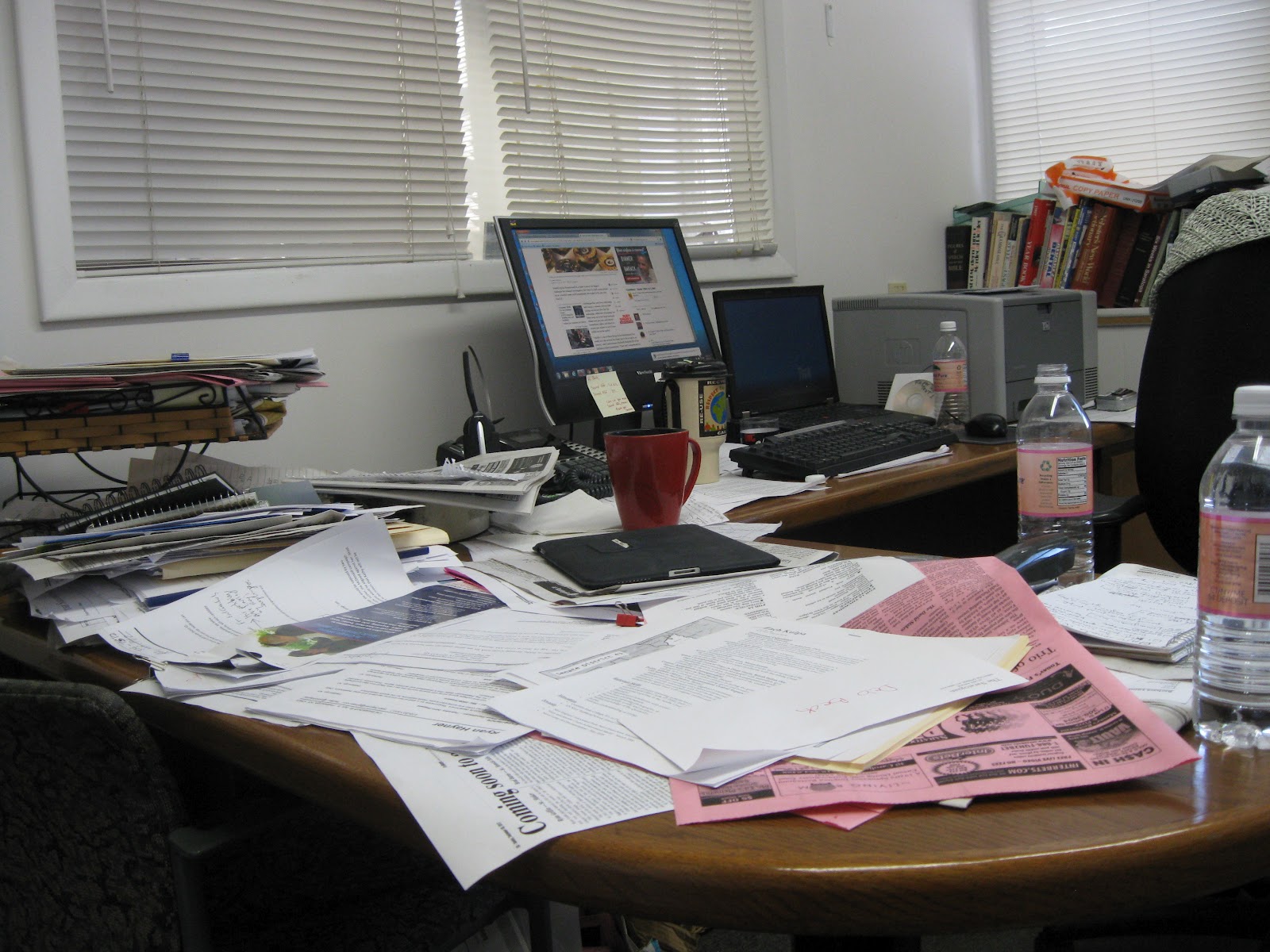 The Saratogian Blogs: Fresh Ink: Desk clutter creep mystery: Where does ...