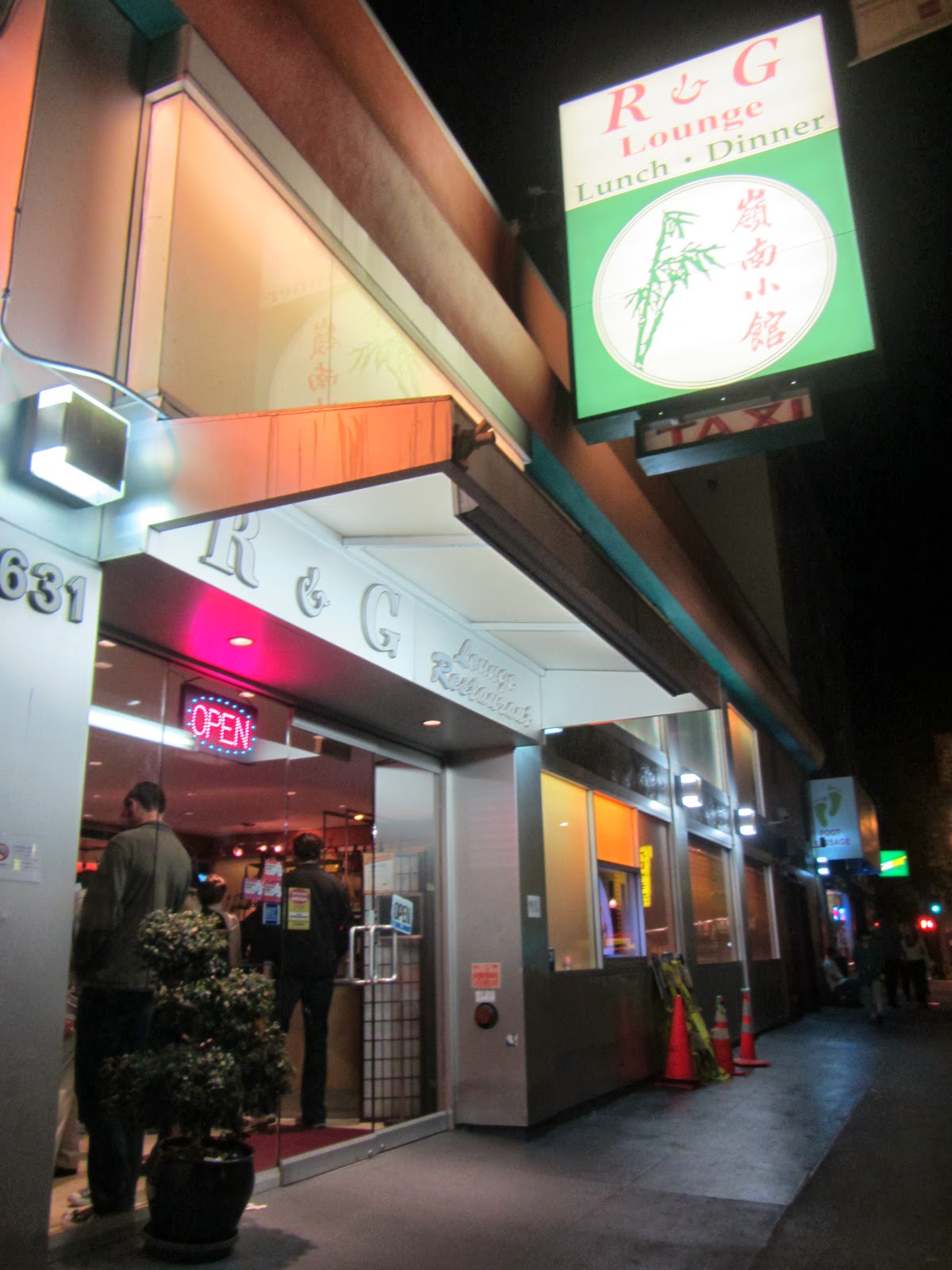 San Francisco: R&G Lounge