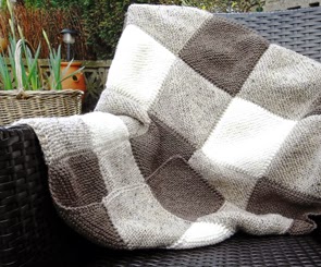 Free Knitting Pattern for Blanket Squares
