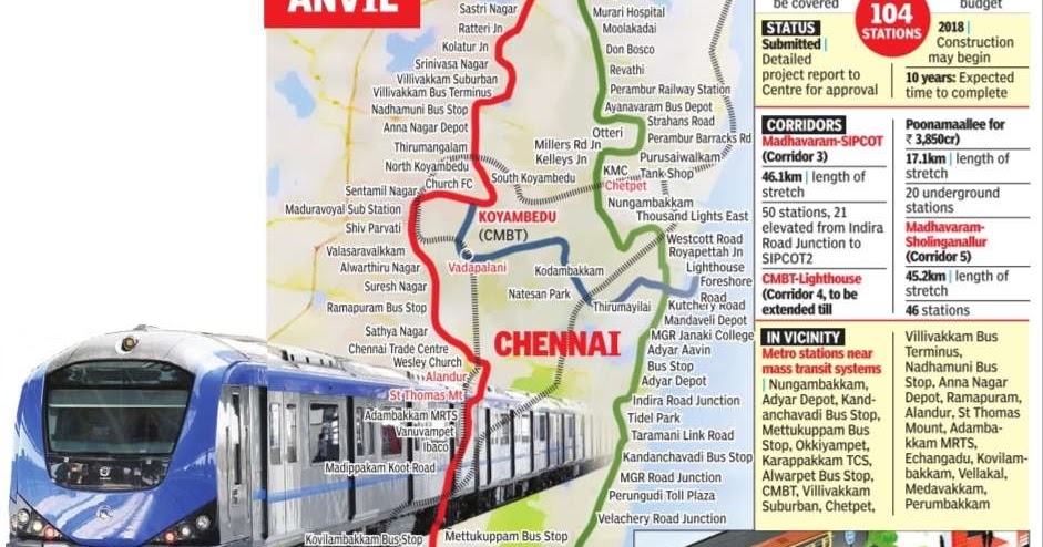 Twenty22-India on the move: Chennai Metro Rail Phase 2 snippets