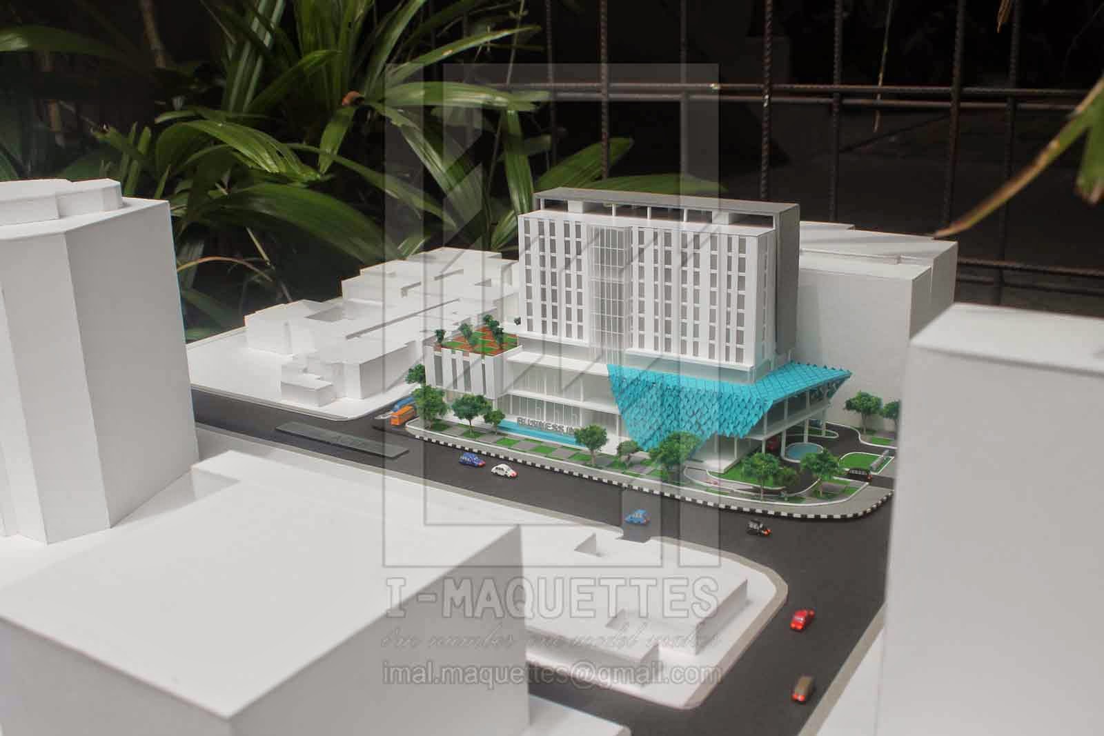 i_maquettes: Maket Studio Akhir Arsitektur -City Hotel****
