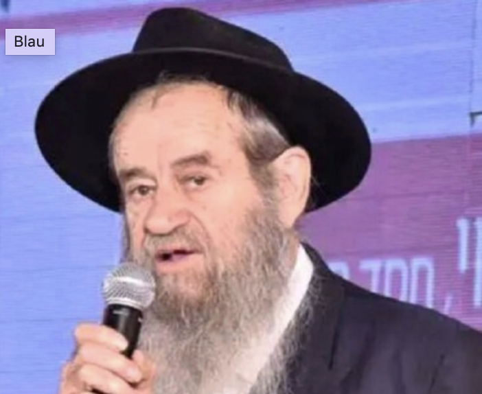 DUS IZ NIES !! Rare View...: Harav Amram Blau Chabad Kollel Director ...