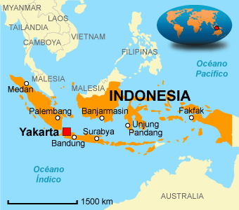 KM DE TURISMO: INDONESIA