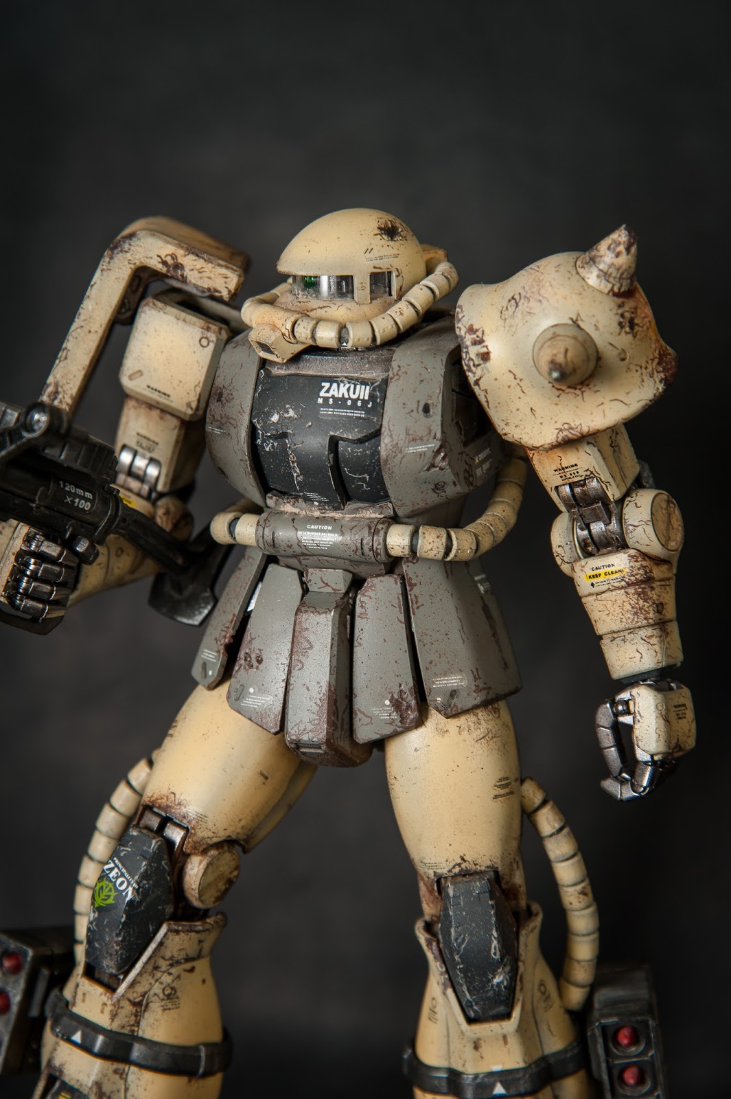 SLCat Gunpla Blog: MG Zaku II Desert type