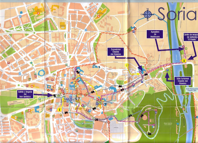 Mapas y planos de Soria - Conmimochilacuestas