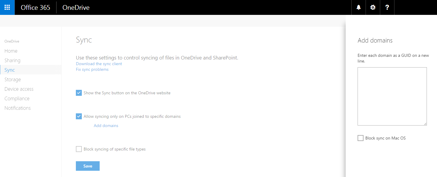 TrustSharePoint: Security Controls in the OneDrive for Business Admin ...