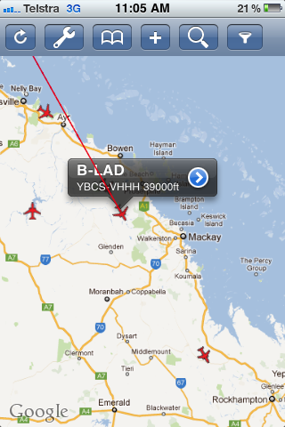 Central Queensland Plane Spotting: Central Queensland Airspace and ...