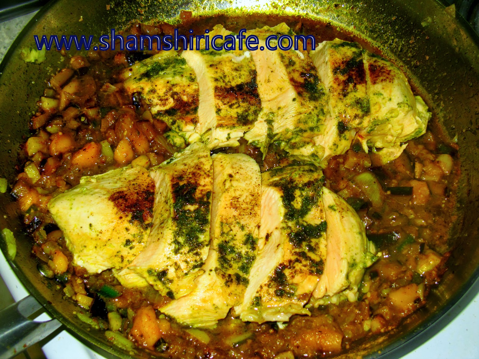 راگوی بادمجان، کدو و انبه؛ سایدی متنوع برای سرو با انواع غذاهای گوشتی