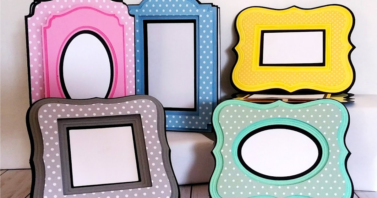 Card Starters with Layered Frames - myscrapchick