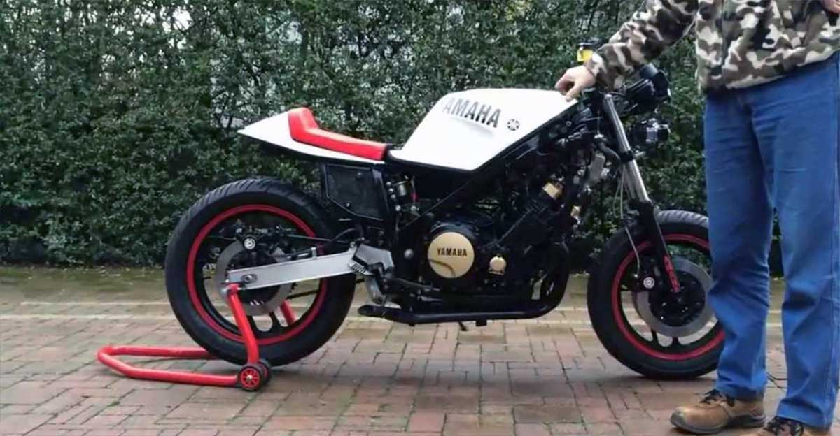 Yamaha FZ 750 Cafe Racer Custom Mod - Yamaha Old Bikes List