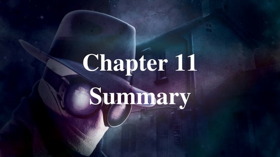 Detailed Summary of Chapter 11 to 15 from The Invisible Man