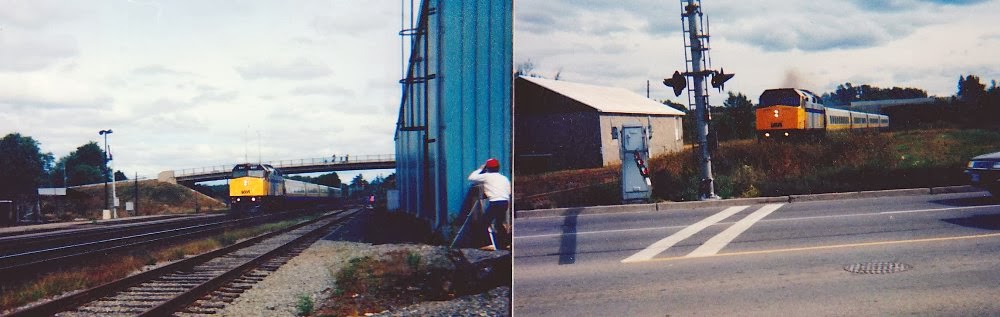 Trackside Treasure: CPR 1201 at Brockville, 1990
