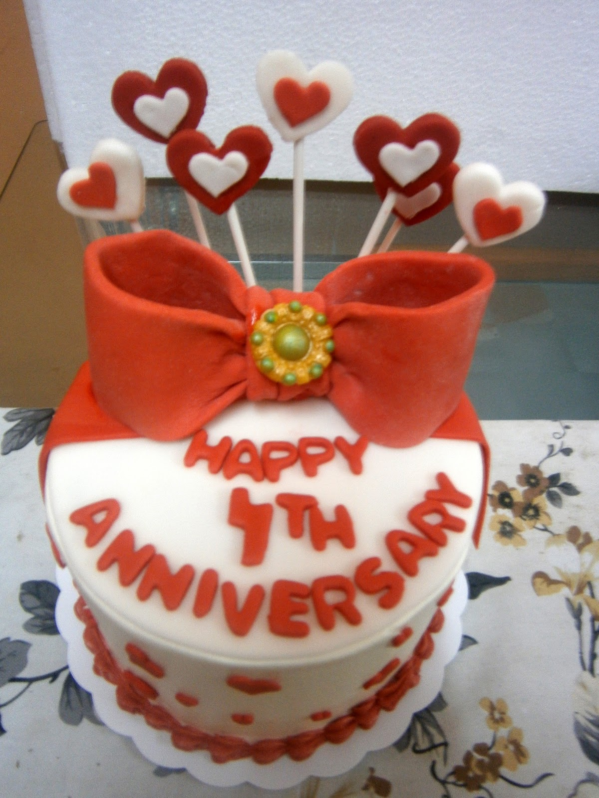 shyieda-gateaux-homemade-melaka-4th-wedding-anniversary-cake