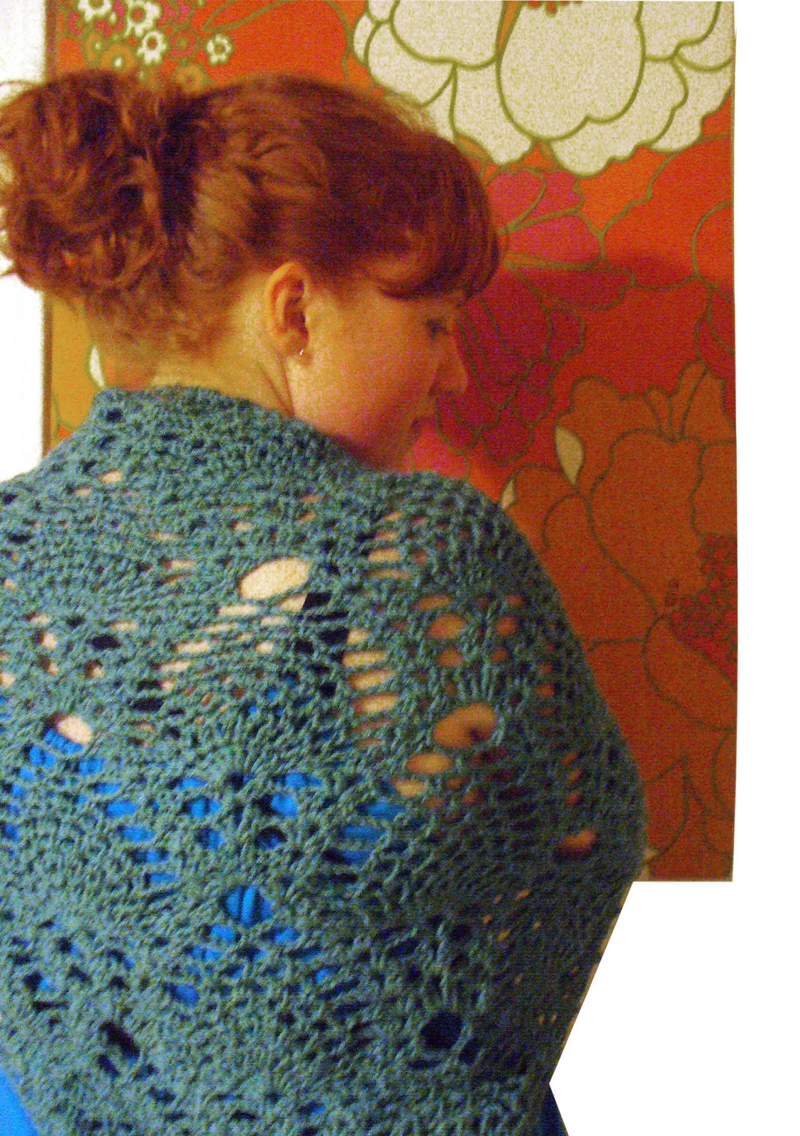 The Feisty Redhead: Stitch Nation Sidewalk Shawl